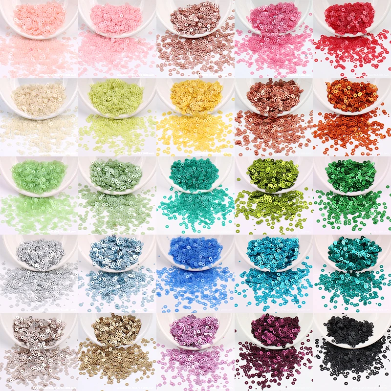 2mm-3mm-4mm-Matte-Sequins-Flat-Round-Dull-Polish-PVC-Sequin-Paillettes ...