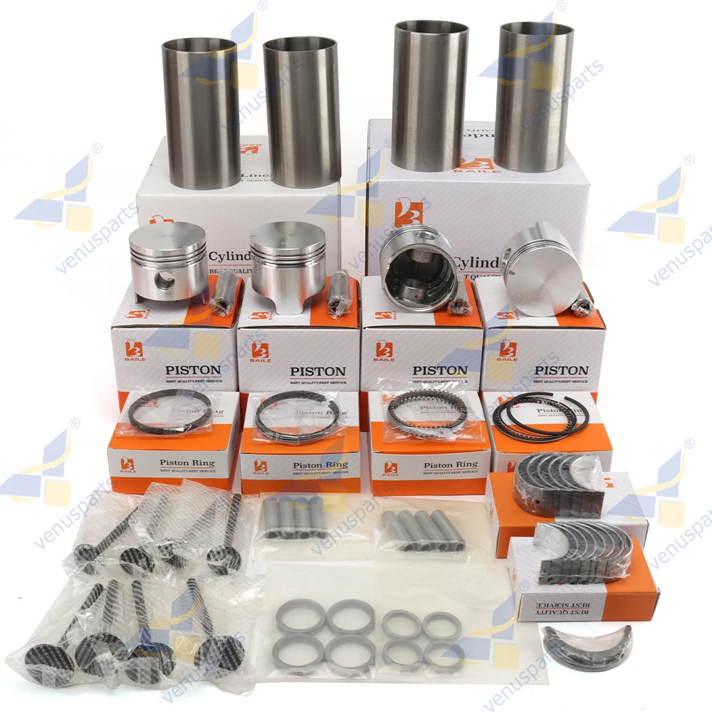 4P-Overhaul-Rebuild-Kit-For-Toyota-Engine-Piston-Piston-Rings-Cylinder ...