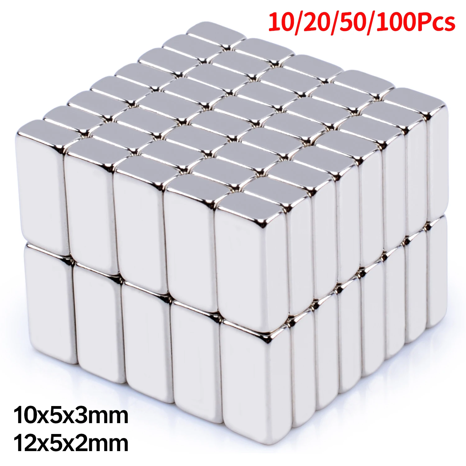 10-20-50-100Pcs-10x5x3-12x5x2-Neodymium-Magnet-Imanes-Neodimio-Super ...