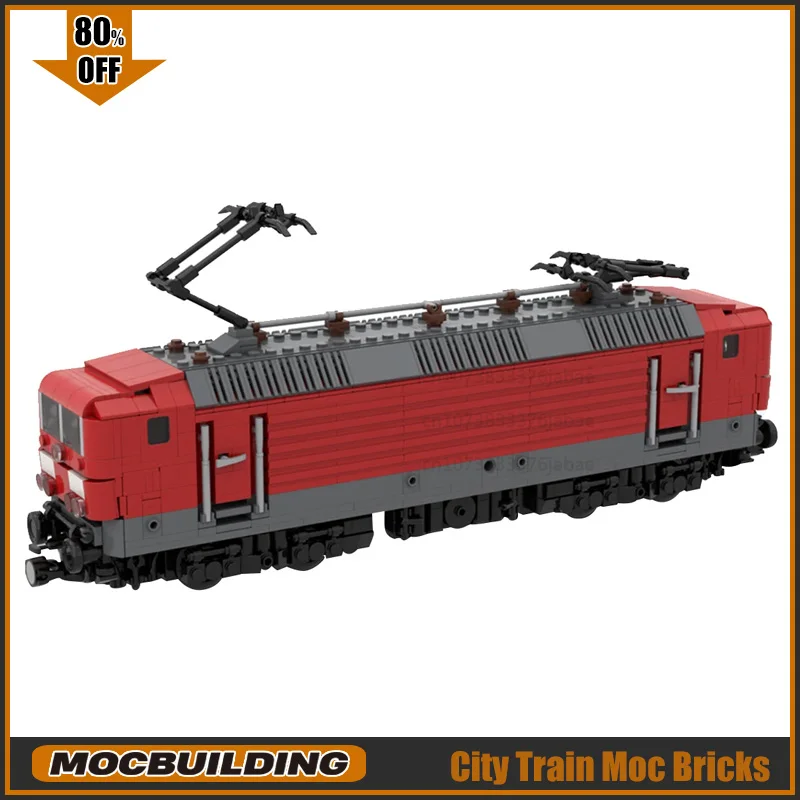 Locomotive Train MOC Building Blocks BR 243 8wide Transportation ...