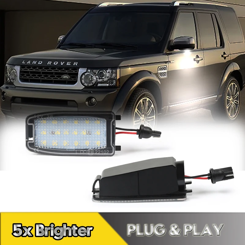LED-Under-Side-Mirror-Lamps-Puddle-Lights-For-Land-Rover-LR2-LR3-LR4 ...