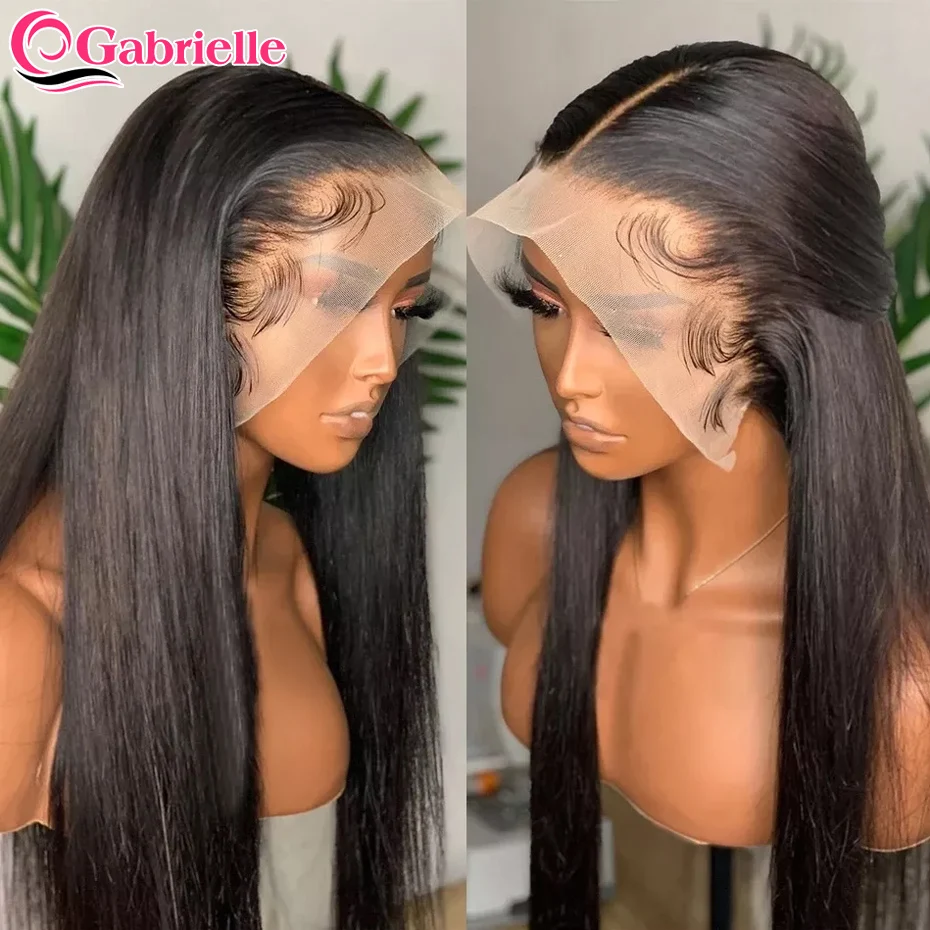 Gabrielle Straight 13x6 Lace Frontal Wig Transparent Lace Front Cheap ...