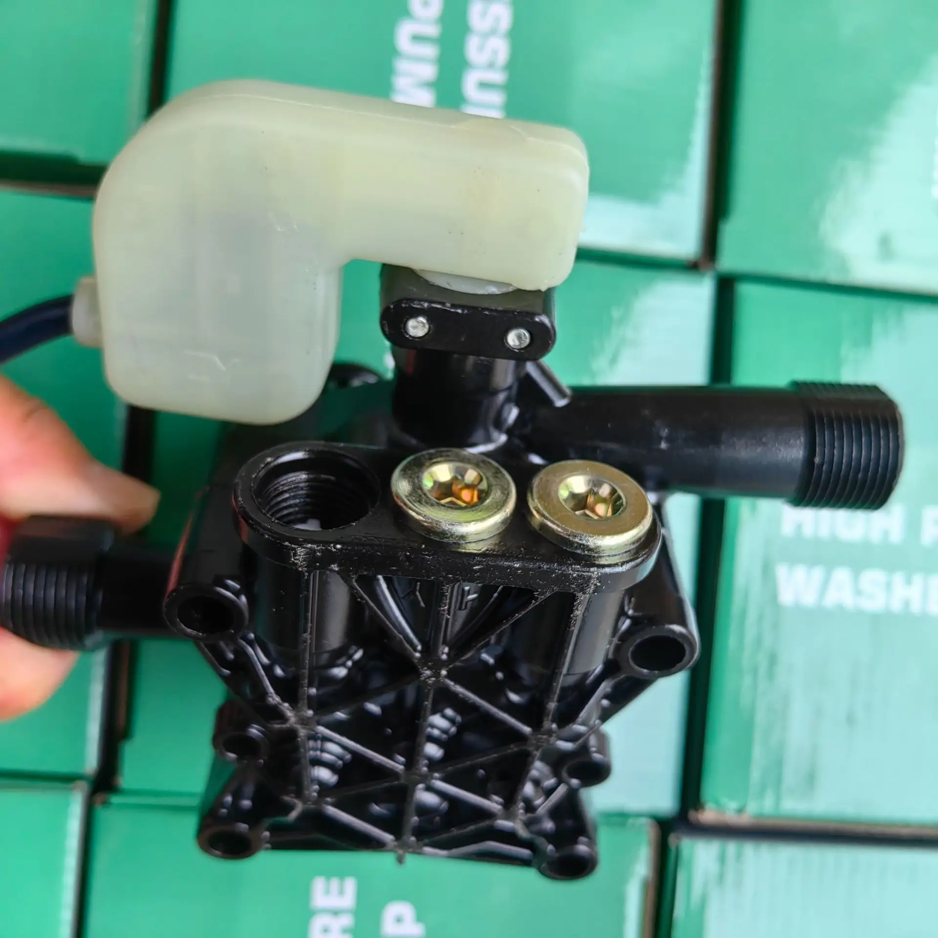 Handheld-High-pressure-Car-Wash-Pump-Head-Self-priming-Plunger-Pump ...