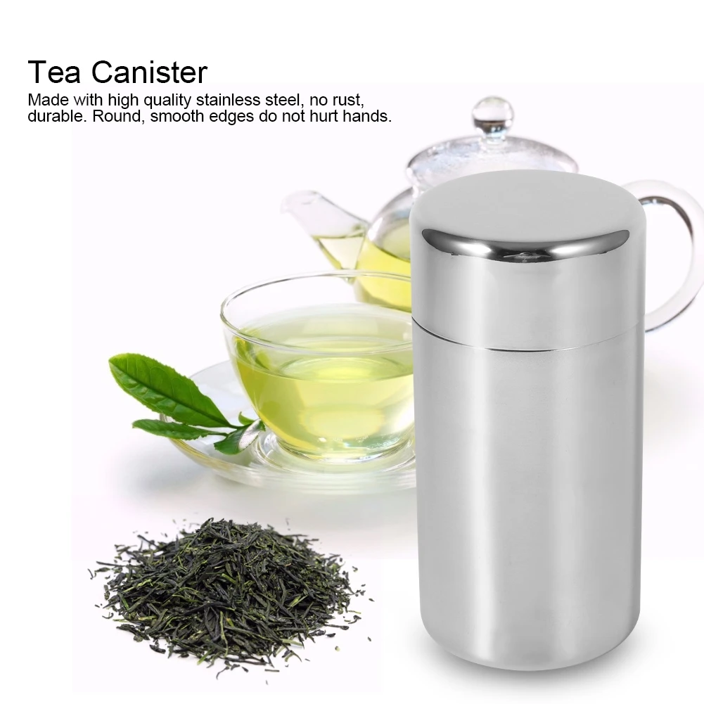 Stainless-Steel-Tea-Tins-Canister-Home-Kitchen-Canisters-For-Tea-Coffee ...