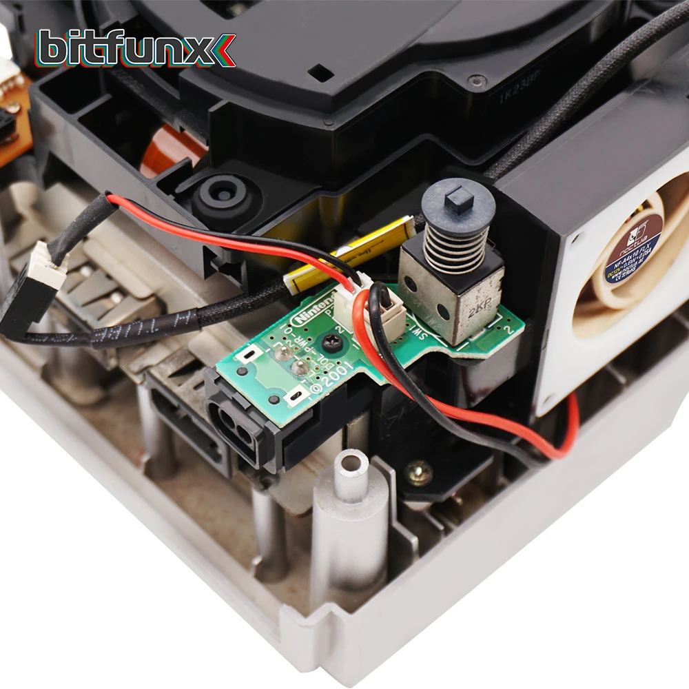 Cooling Fan 3D Printed Mount Kit Frame Bracket for Nintendo Gamecube ...