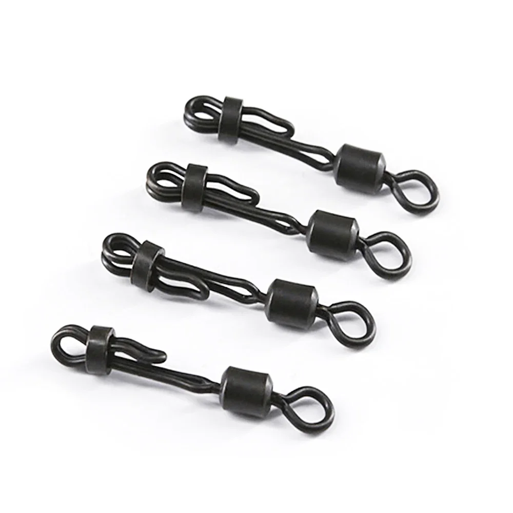10pcs-20pcs-Carp-Fishing-Clam-Lock-Quick-Change-Snap-Carp-Leader-Tippet ...