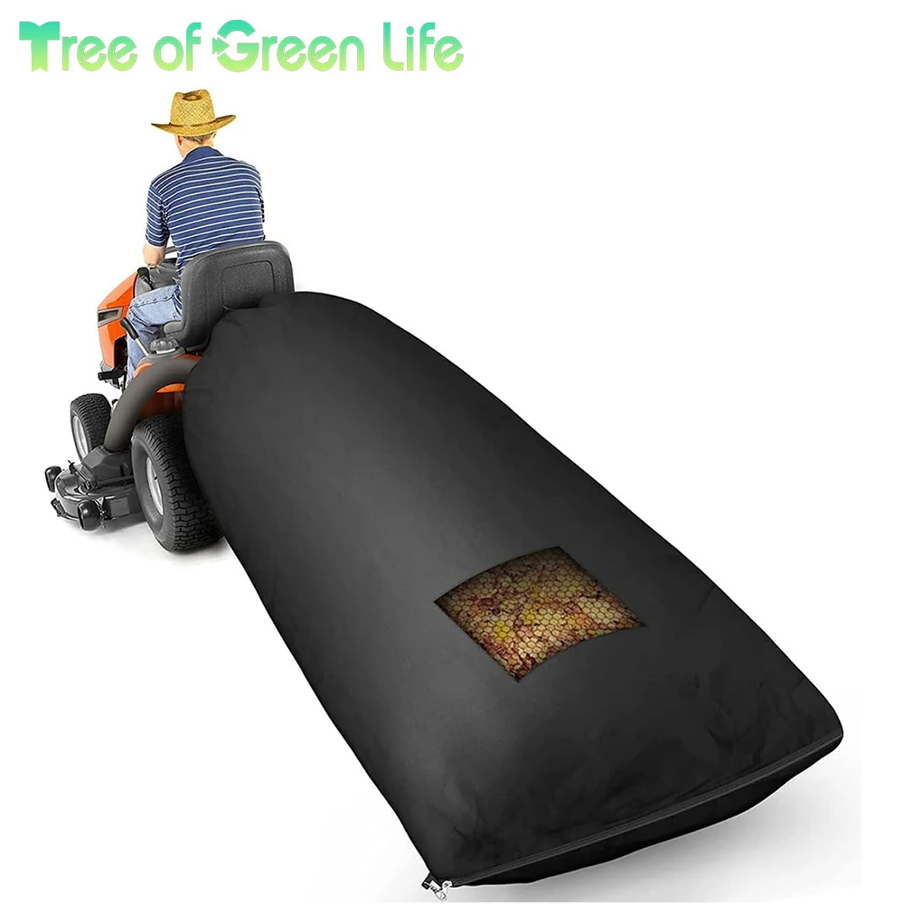 Lawn-Tractor-Grass-Catcher-Bag-Leaf-Collector-Leaf-Bagger-for-Riding ...