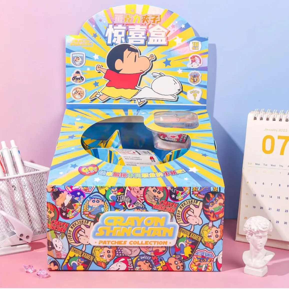 Genuine-Cartoon-Crayon-Shinchanacrylic-Clip-Surprise-Students ...