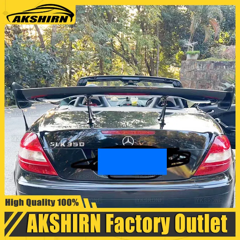 For-Mercedes-R171-R172-ABS-Plastic-Unpainted-Rear-Spoiler-for-Benz-SLK ...
