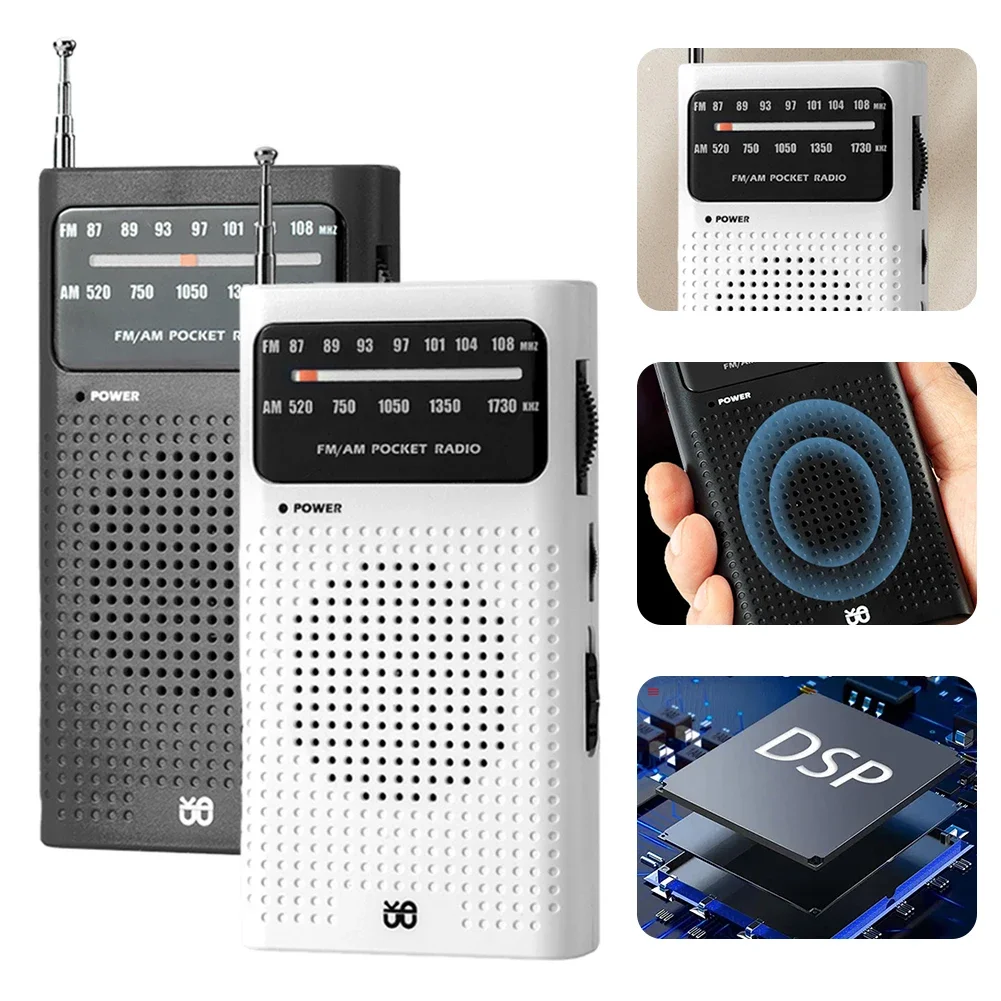 Mini-Pocket-Radio-3-5mm-AUX-Stereo-Radio-HIFI-Compact-Radios-Player ...