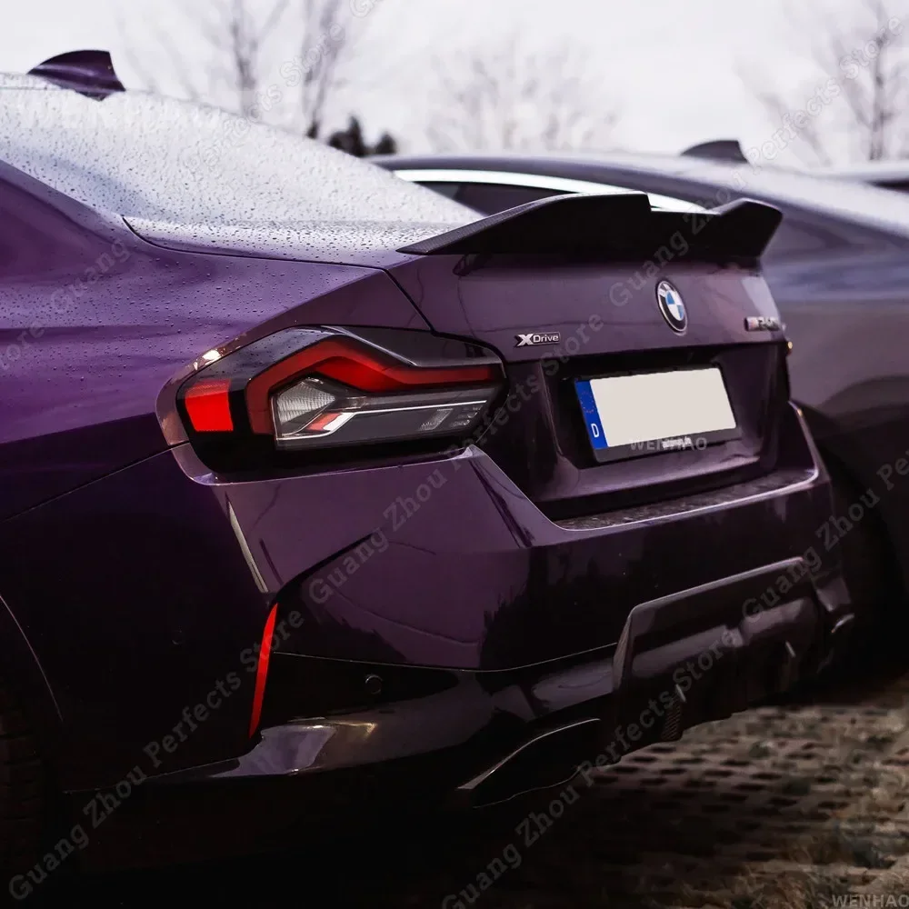For-BMW-G42-G87-M-Performance-Style-Rear-Trunk-Tail-Wing-2-Series-220i ...