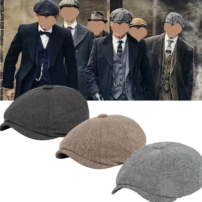 Chapeau-de-gavroche-classique-pour-hommes-et-femmes-casquettes-gavroche ...