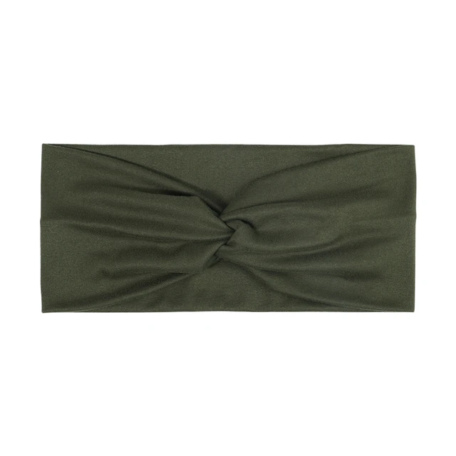 Fashion Women Cross Solid Color Hair Bands Girls Leopard Print Flower ...