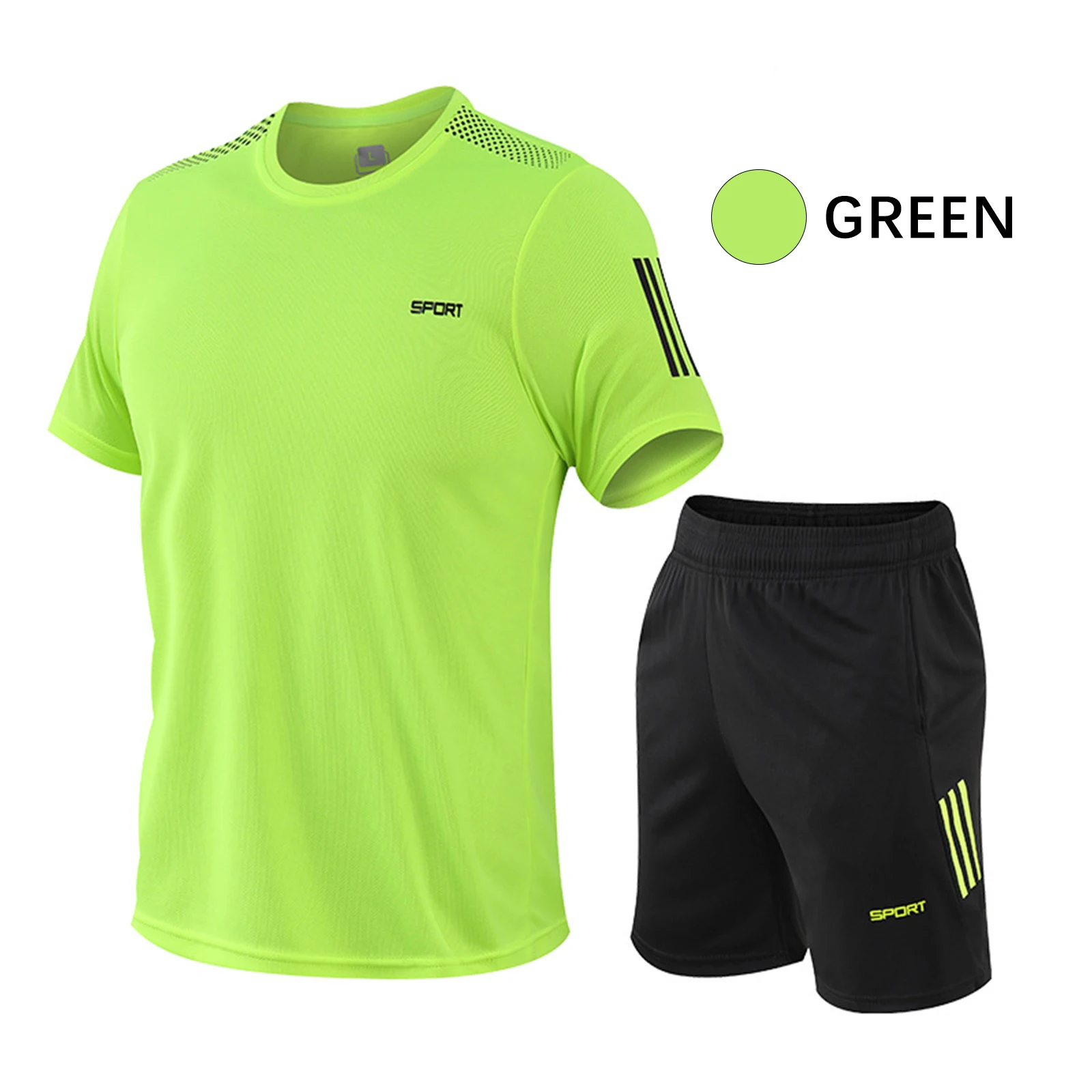 2-Pcs-Set-Men-s-Tracksuit-Gym-Fitness-Badminton-Sports-Suit-Clothes ...