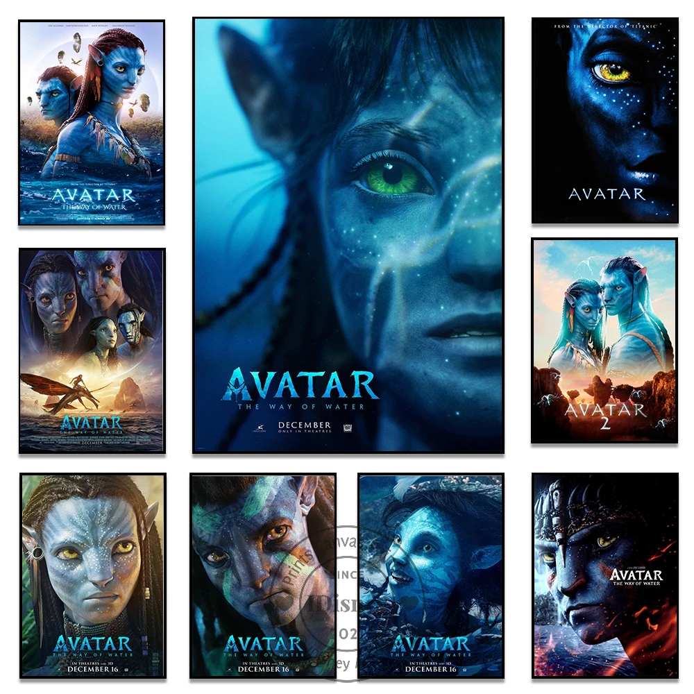 Póster de Avatar 2 The Way of Water 2022, nueva película clásica ...