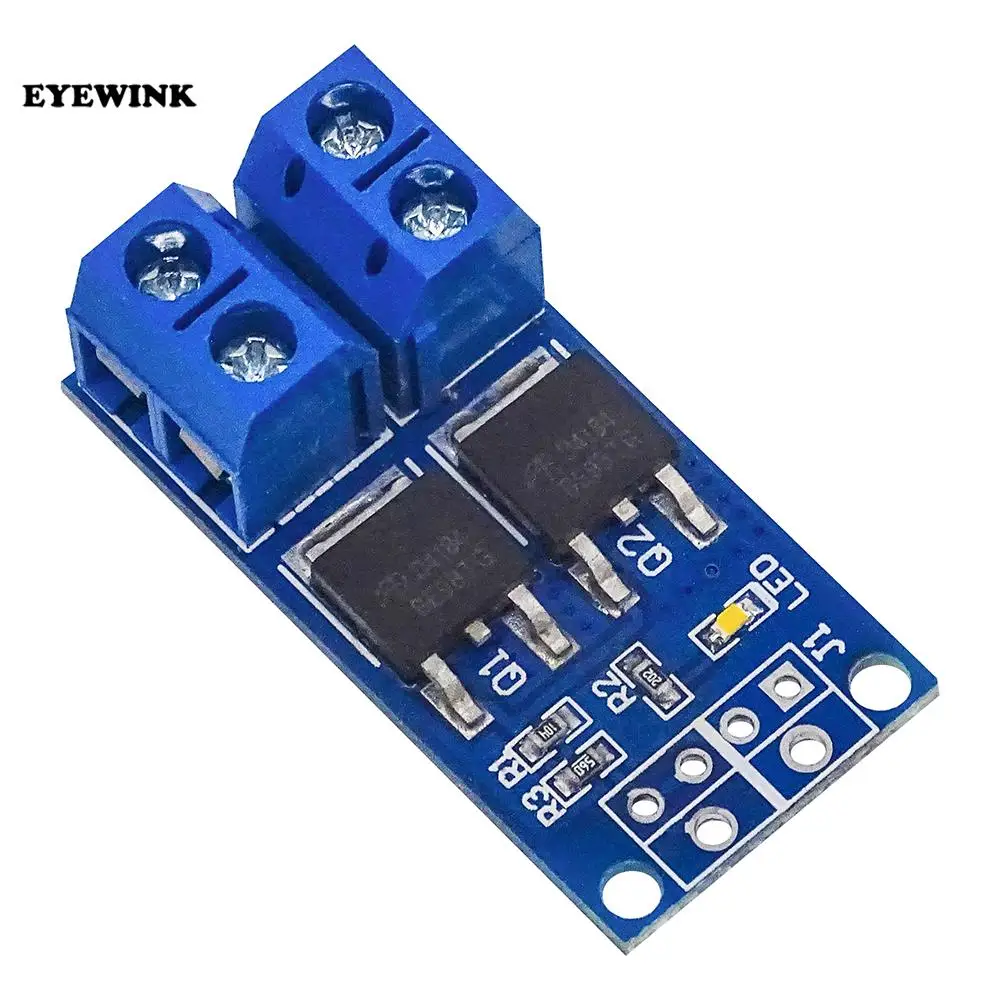 High Power 15A 400W MOS FET Trigger Switch Drive Module PWM Regulator ...