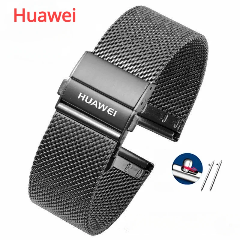 Huawei-Correa-de-acero-milanesa-Original-pulsera-Universal-de-alta ...