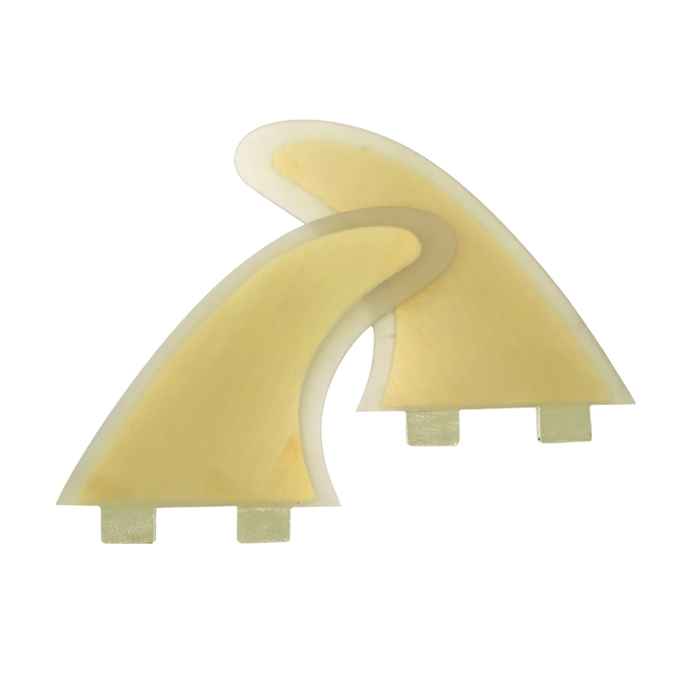 Surf-Fins-Double-Tabs-Fins-Surfboard-Fin-Bamboo-Core-Fibreglass-Fins ...