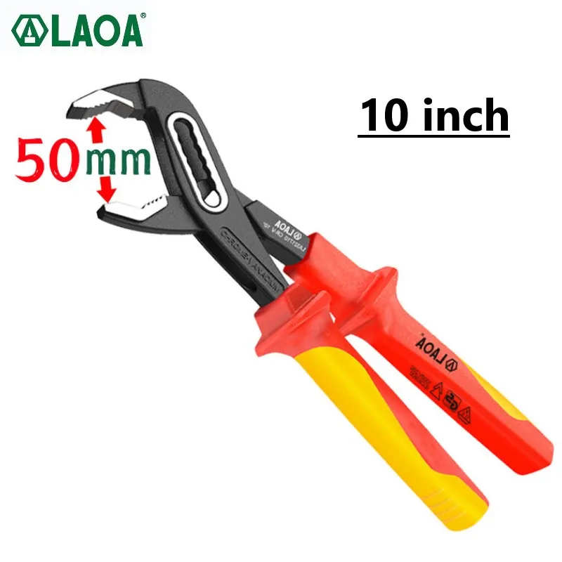 LAOA-VDE-Water-Pump-Wrench-10-inch-Isolated-Pipe-Wrench-Water-Pump ...
