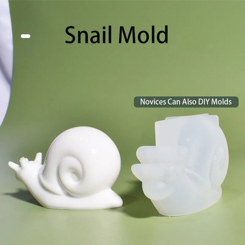 DIY-Crystal-Epoxy-Resin-Mold-Snail-Animal-Silicone-Molds-Casting-Molds ...