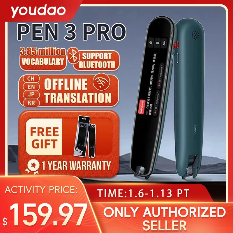 Youdao-Language-Translator-Pen-3-Pro-Scanning-Dictionary-Pen-For ...