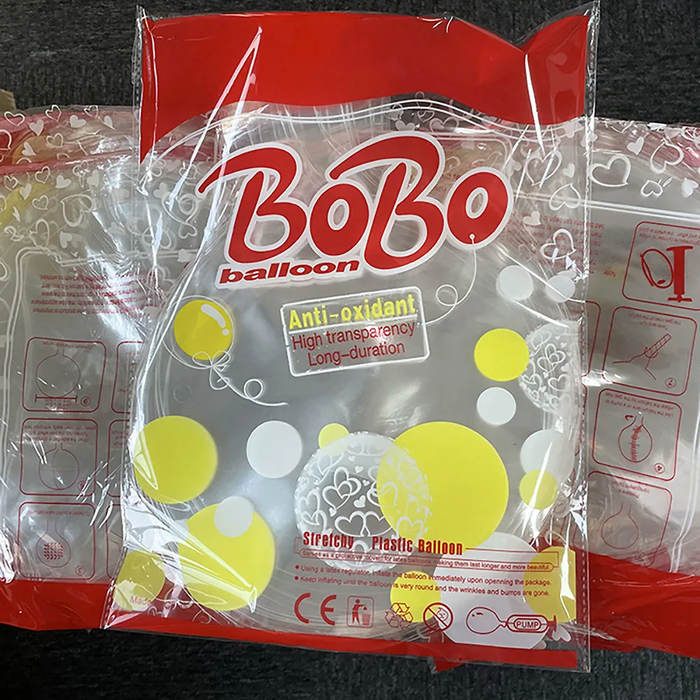 50pcs-12-18-20-24-36-inch-Transparent-Balloon-Bobo-Clear-Ballons-for ...