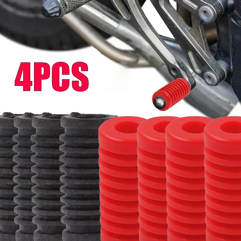 4-pezzi-universale-moto-leva-del-cambio-pedale-Pad-antiscivolo-in-gomma ...