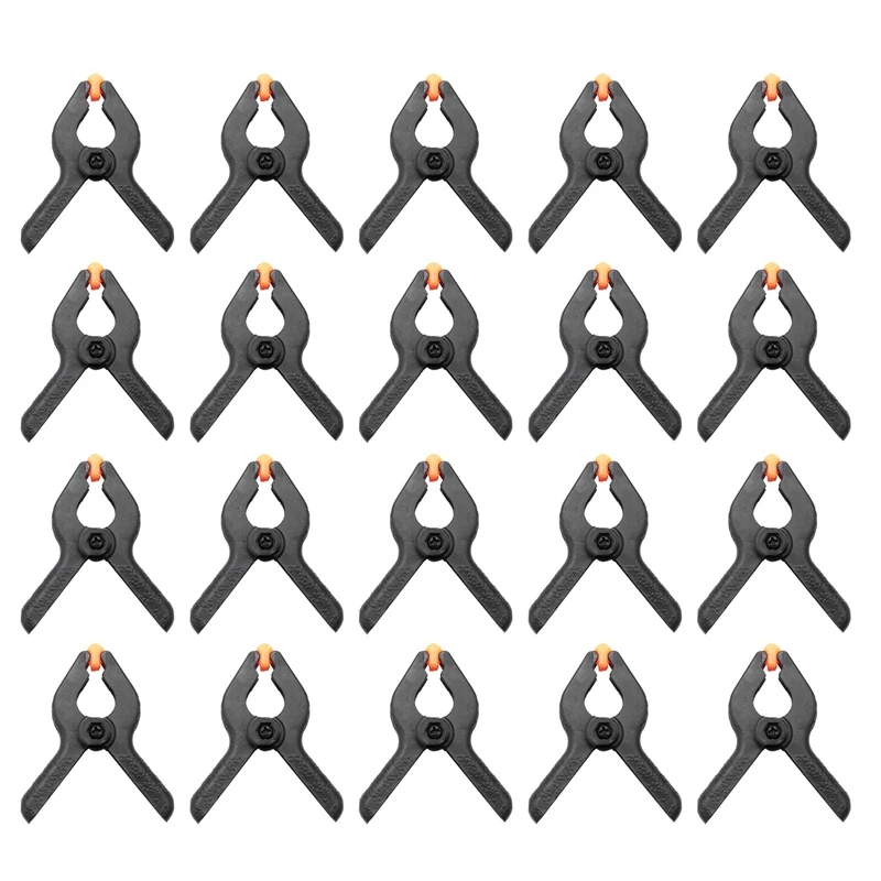 20-Pcs-Strong-Gripper-Nylon-Spring-Clamps-Clips-Traceless-Clamps-For ...