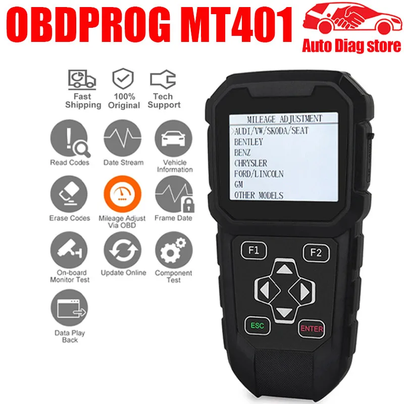 2024-New-OBDPROG-MT401-OBD-2-Cluster-Calibration-Tool-OBD2-Car-Scanner ...