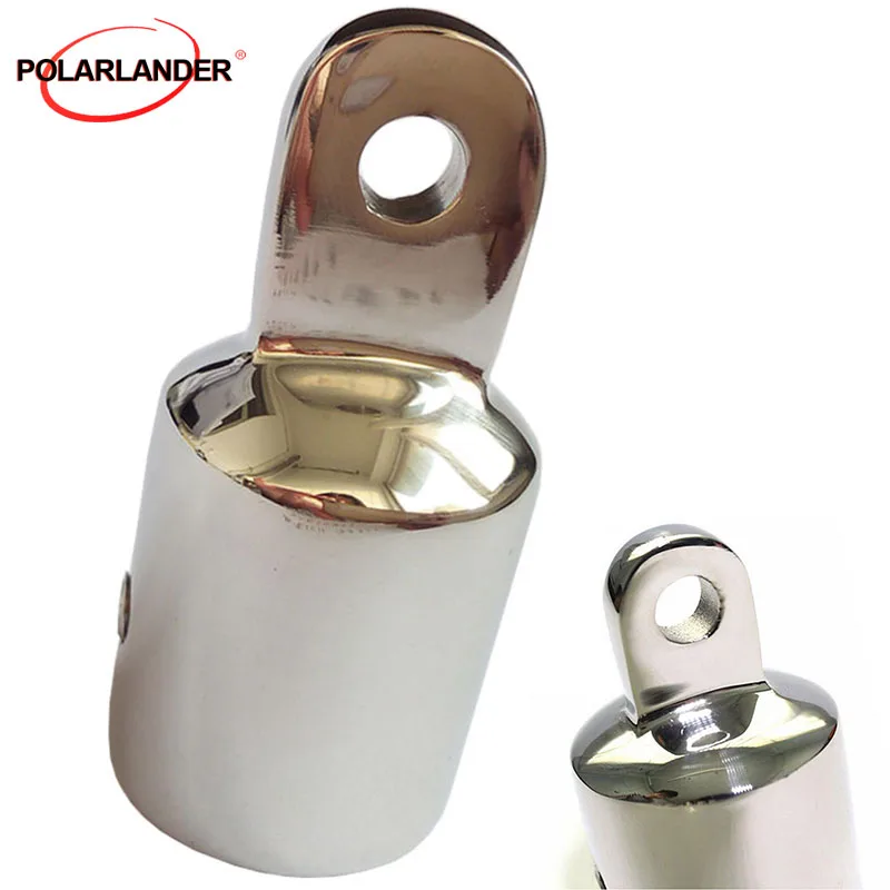 Pipe-Eye-End-Cap-Bimini-Top-19mm-1-Pc-Silver-Stainless-Steel-Umbrella ...