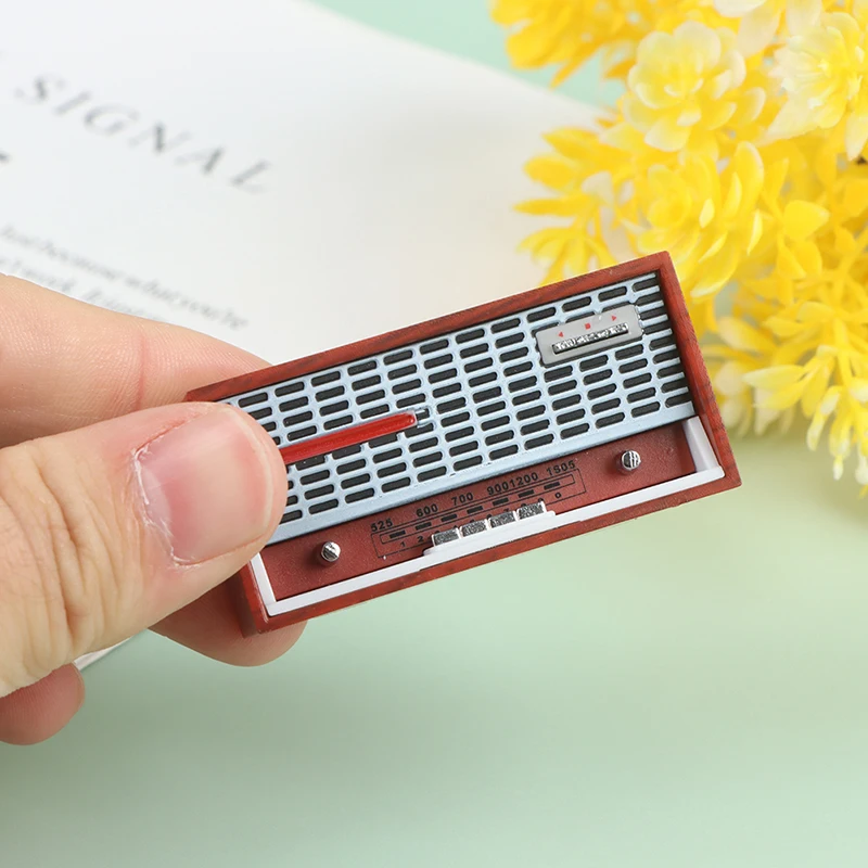 4Styles-Dollhouse-Miniature-Radio-Model-Recorder-Player-Toy-Doll ...