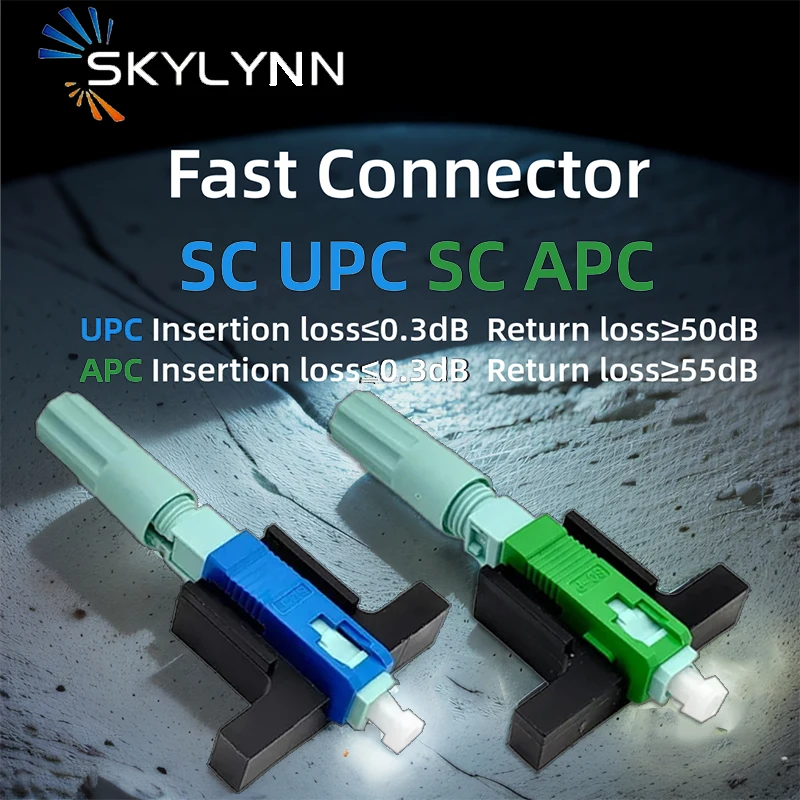 Conector-r-pido-de-fibra-ptica-Sc-upc-apc-58mm-comprimento-fixo ...