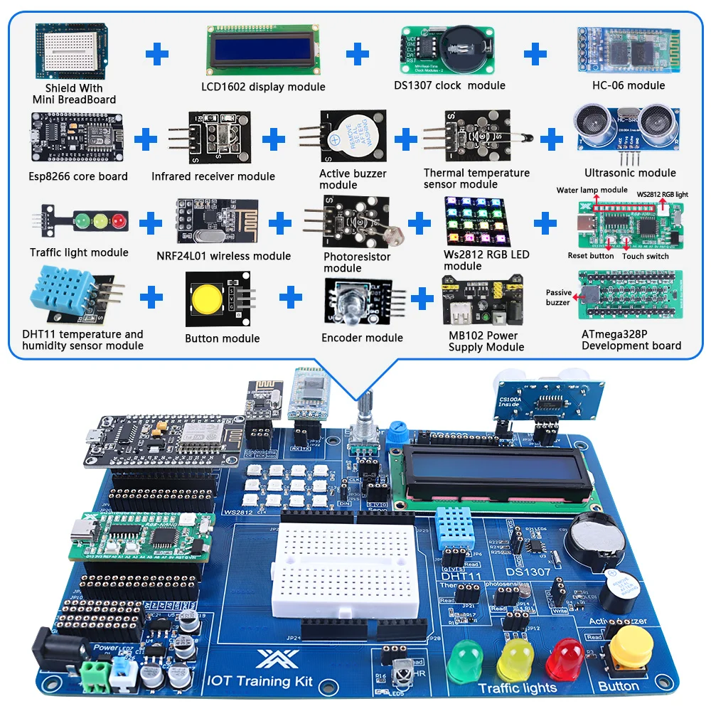 Kit-de-Inicio-para-Arduino-programaci-n-aprendizaje-proyecto-Kit ...
