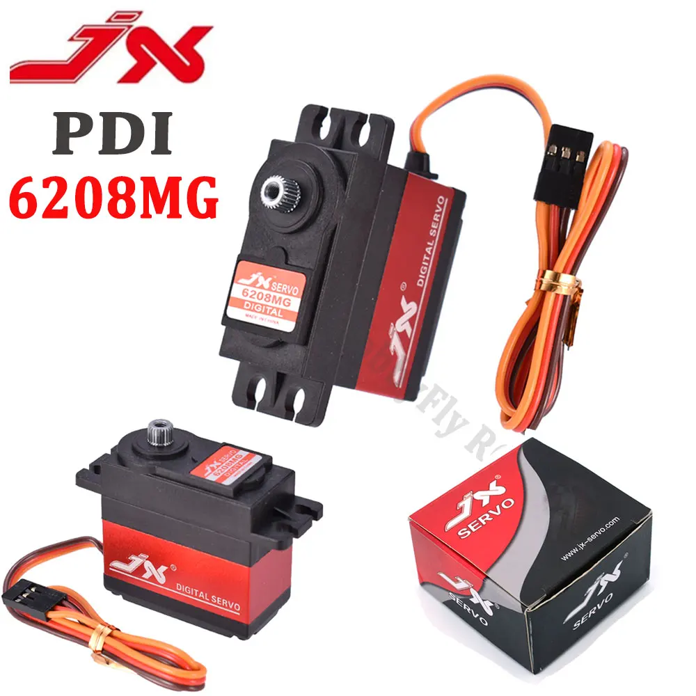 JX-Servo-PDI-6208MG-8kg-120-Degree-High-Speed-Metal-Gear-Digital ...