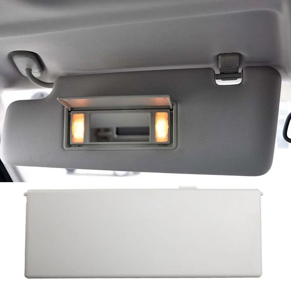 Car-Front-Sun-Visor-Sunshade-Panel-Housing-Vanity-Mirror-Cover-Replace ...