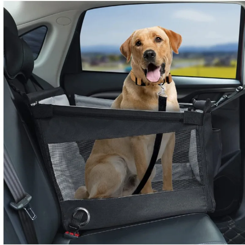 Car-Kennel-Dog-Car-Artifact-Dog-Pet-Car-Mat-Front-Dog-Out-Safety-Seat ...