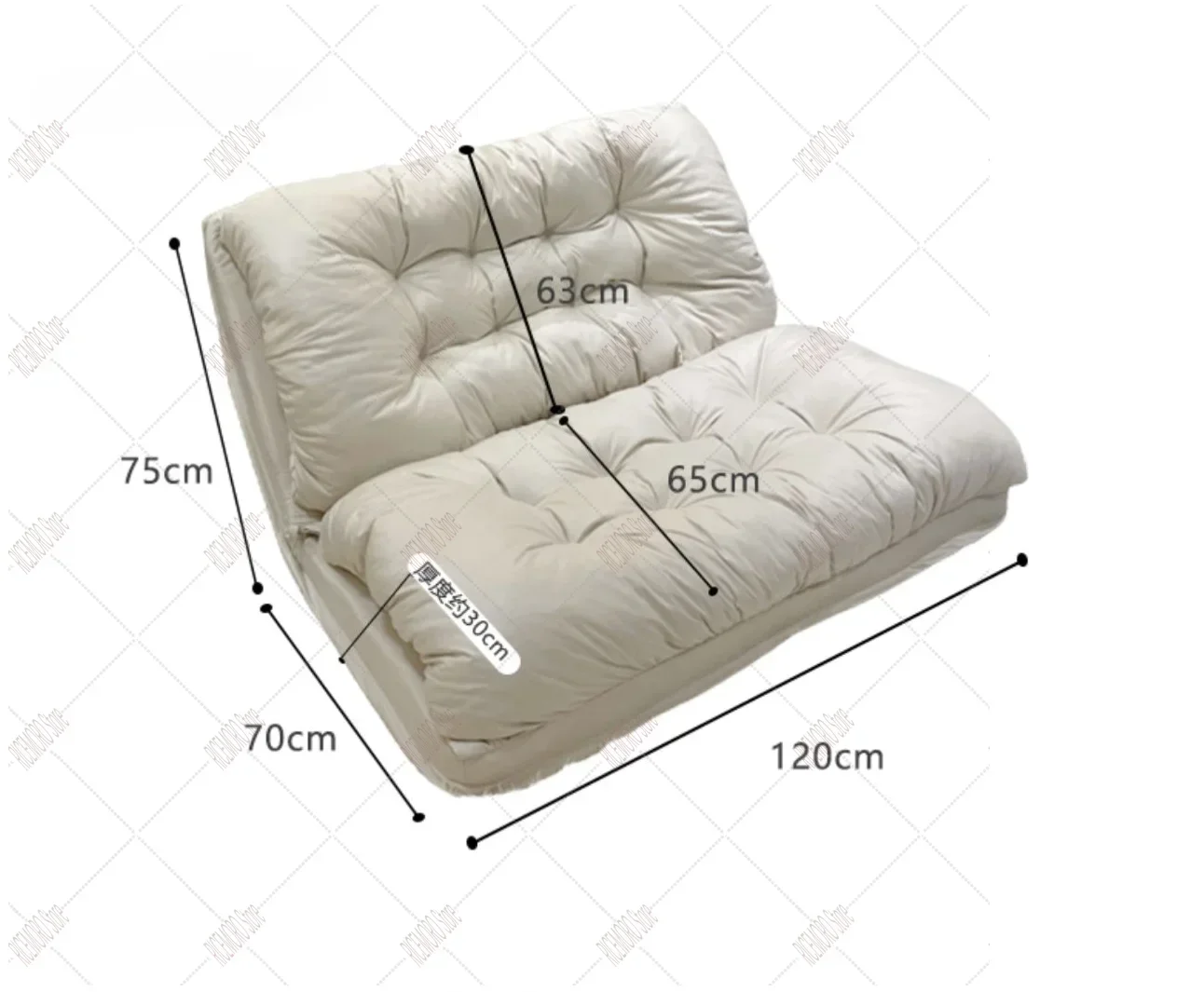 Relaxing-Cozy-Lazy-Sofa-Modern-Simple-Recliner-Reading-Folding-Puffs ...