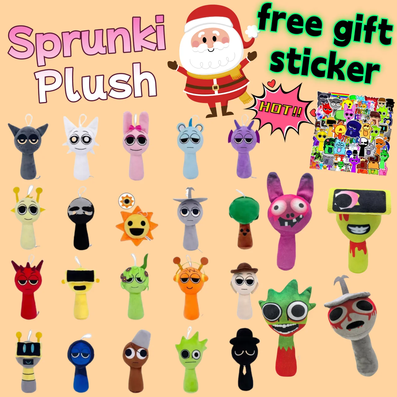 In-Stock-New-Sprunki-Plush-Stuffed-Dolls-Game-Toys-Cartoon-Cute-Soft ...