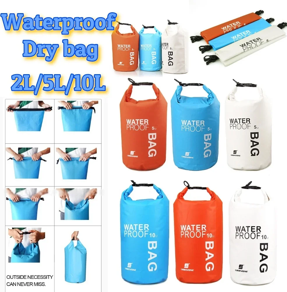2L-5L-10L-Waterproof-DryBag-Light-Swimming-Bag-Mobile-Camera-Waterproof ...