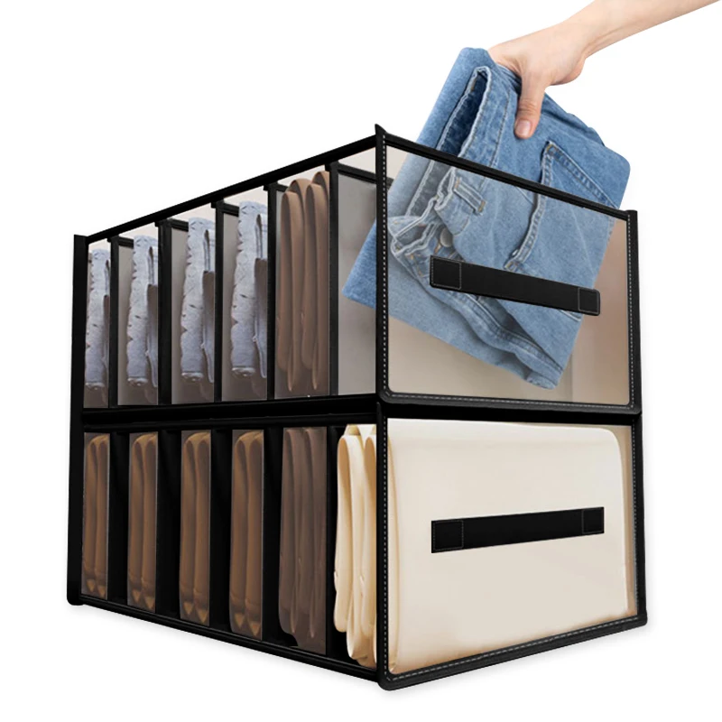 Kasten-Kleding-Organizer-Broek-Jeans-Opbergdoos-Kast-Lade-Ondergoed ...
