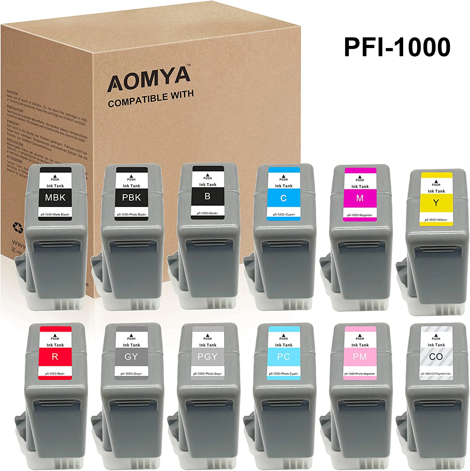 Aomya-PFI-1000-pfi-1000-Compatible-for-Canon-PFI-1000-ciss-Ink ...