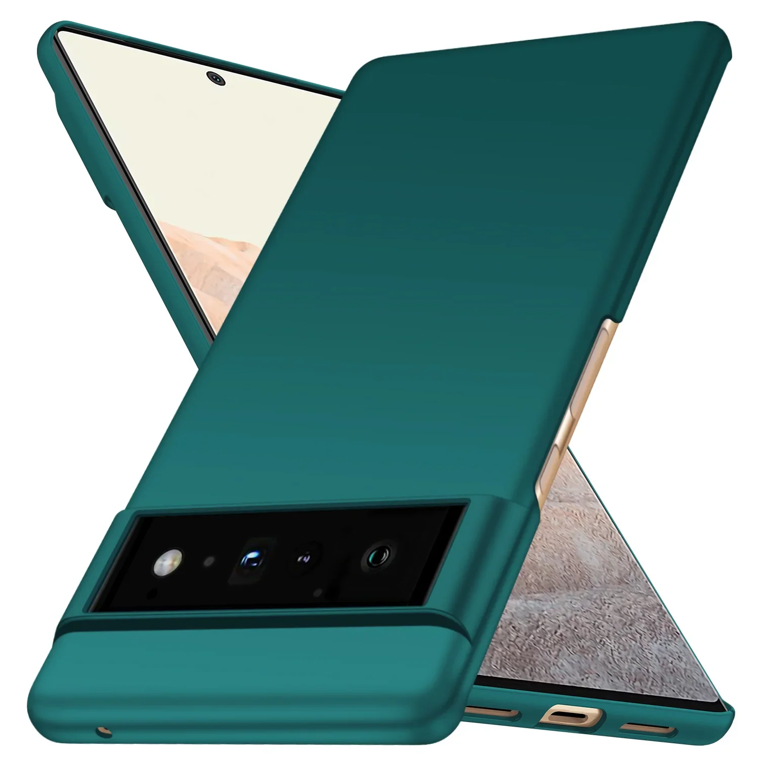 For Google Pixel 6 Pro Case, Ultra-Thin Minimalist Slim Protective ...