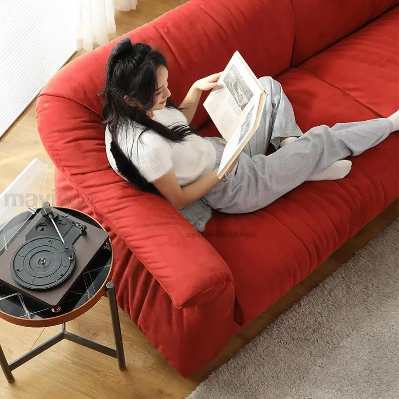 Red mini couch store