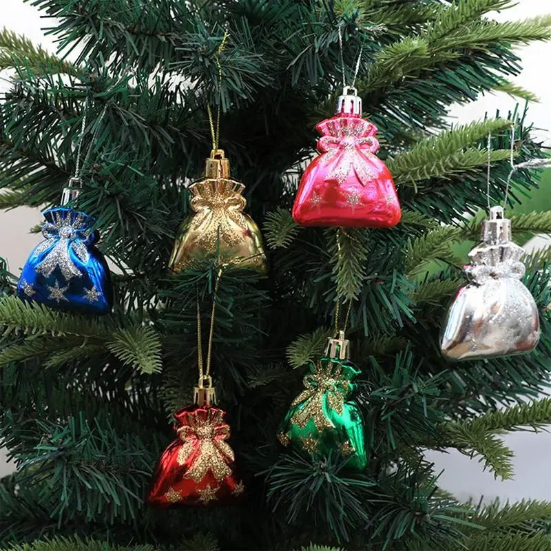 6pcs-Christmas-Tree-Decoration-Set-Xmas-Tree-Gift-Bag-Hanging-Decor ...