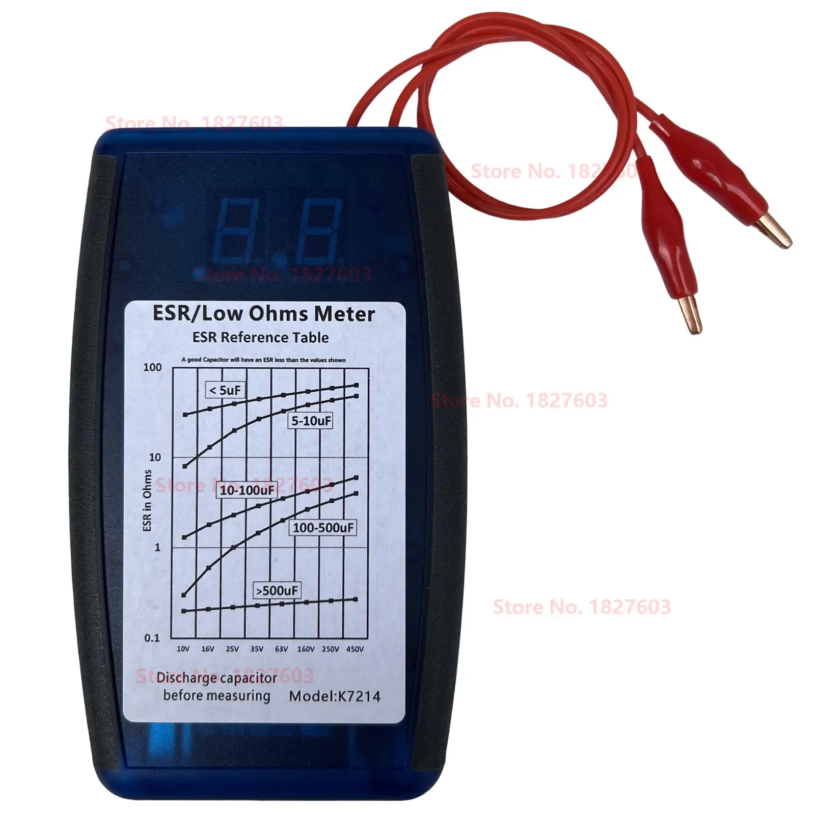 BLUE K7214+ ESR meter circuit same as K7254, EVB & Dick Smith MKII ESR Meter| | - AliExpress