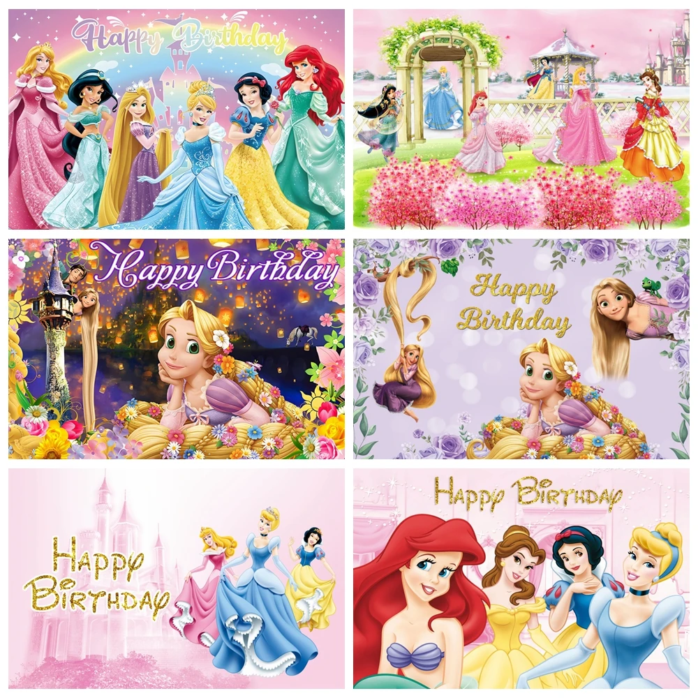 Princess 7th Birthday Background