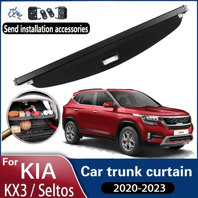 For-Kia-Seltos-KX3-2020-2021-2022-2023-SP2c-Car-Trunk-Curtain-Covers ...