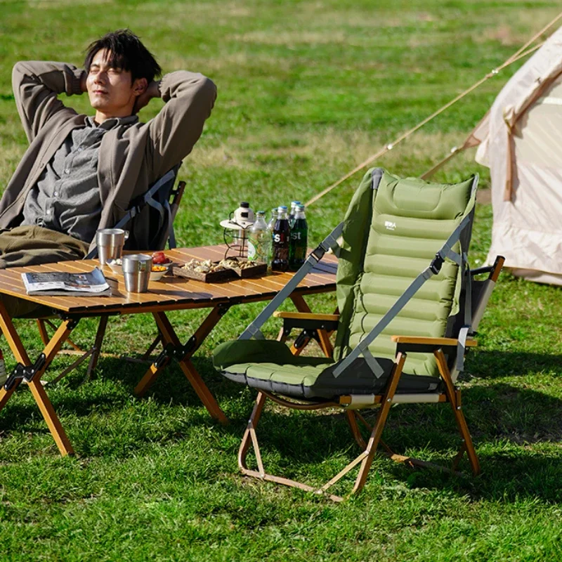 Caveman-Folding-Chair-Outdoor-Camping-Inflatable-Fishing-Chair-Portable ...