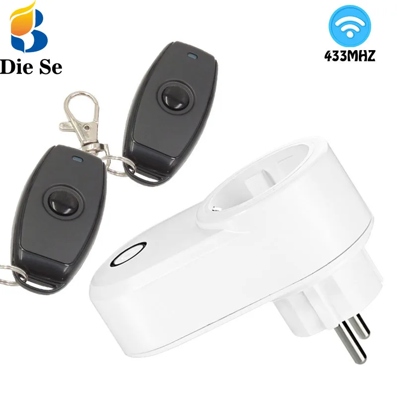 Wireless-Remote-Control-Electrical-Outlet-220V-15A-Smart-Socket-EU ...