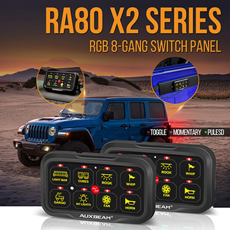 2Pcs-8-Gang-Switch-Panel-RGB-Light-On-Off-Control-Relays-System-Slim ...